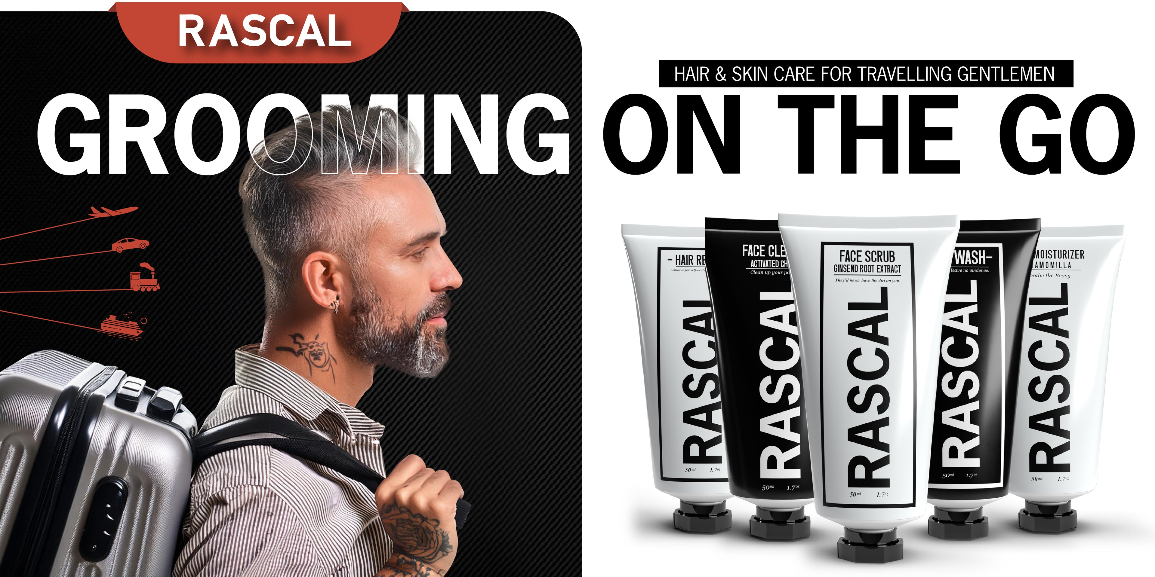 Rascal - Find the rascal in you – Rascal Men's Grooming